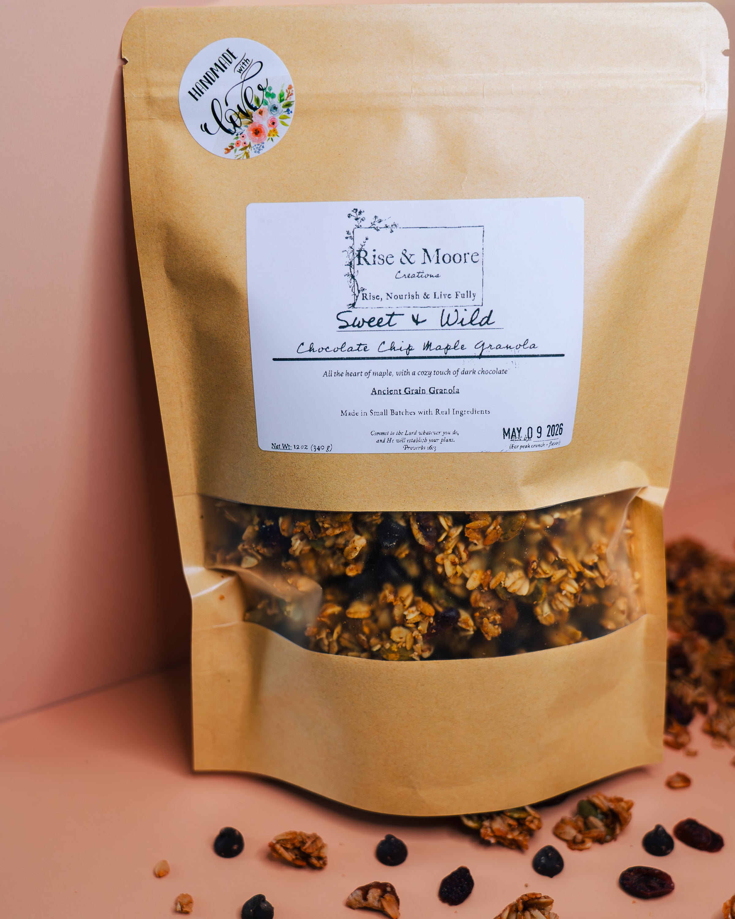 Sweet & Wild (Chocolate Chip Maple) | RISE & MOORE